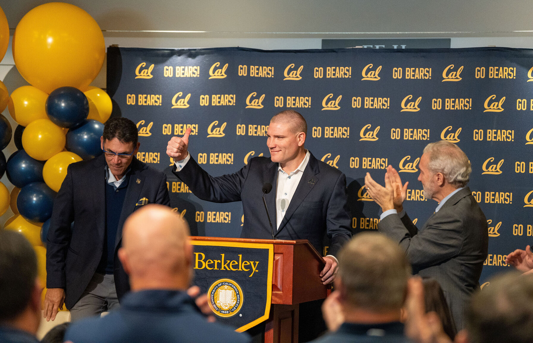 Cal football introduces new head coach Tosh Lupoi in welcoming ceremony ...