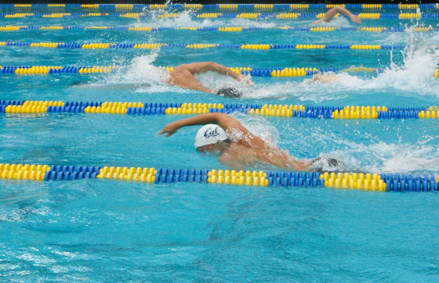 Cal men’s swimming defeated at tri-meet while diving takes victory ...