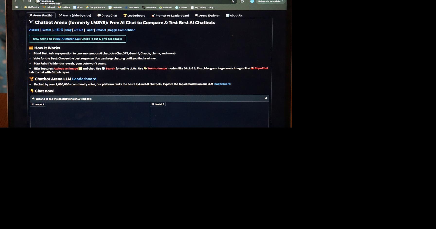 UC Berkeley graduate students’ Chatbot Arena boasts 2.8M-plus users ...