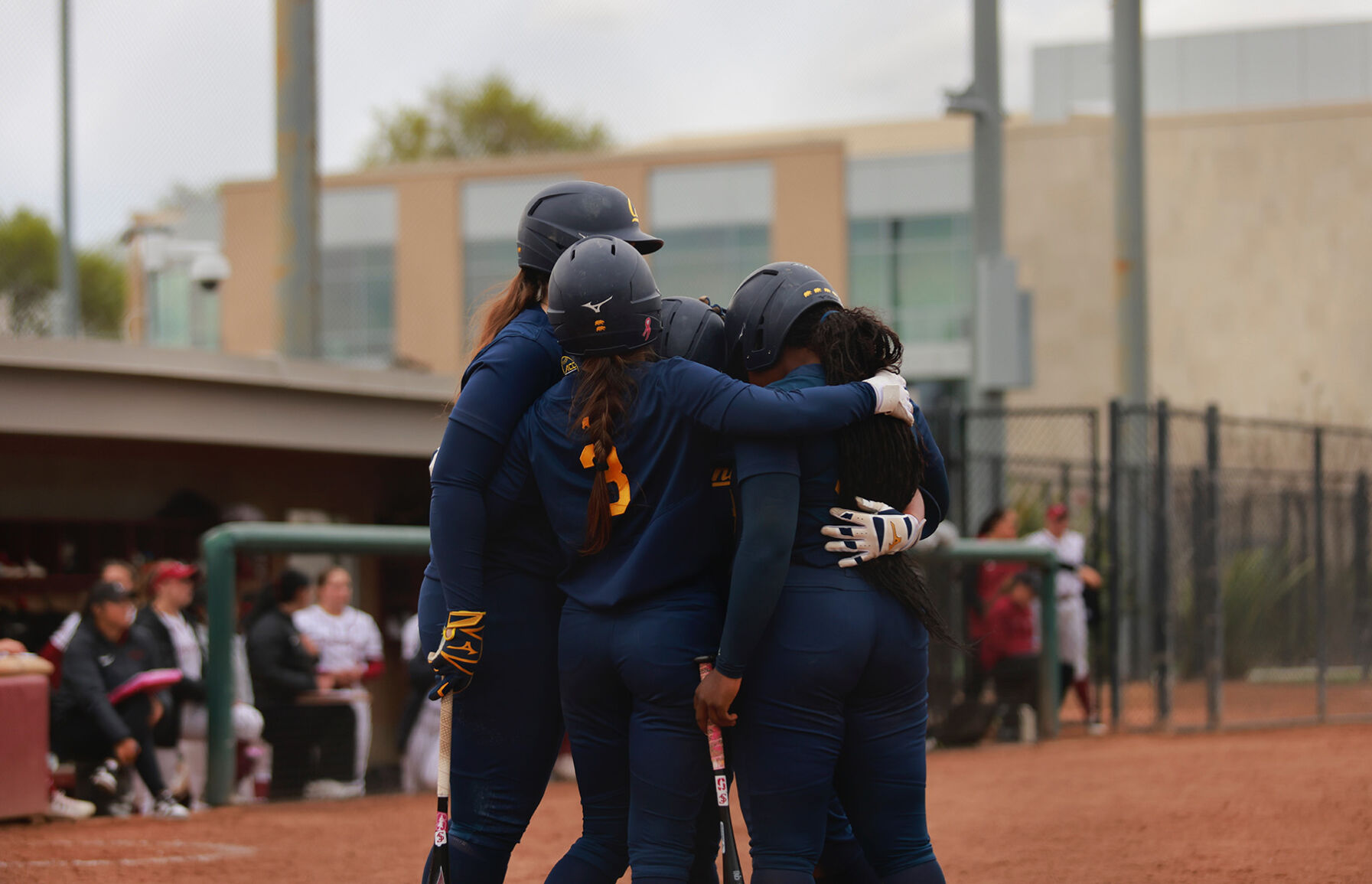 Softball runs home with first winning tournament record of 2026 season ...