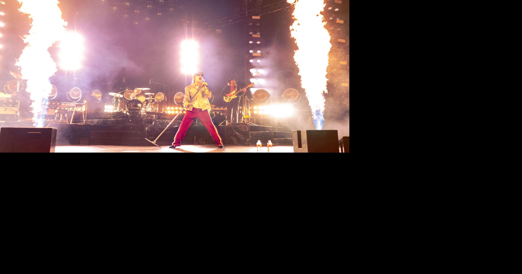 Cage the Elephant fires back at the Bill Graham Civic Auditorium ...