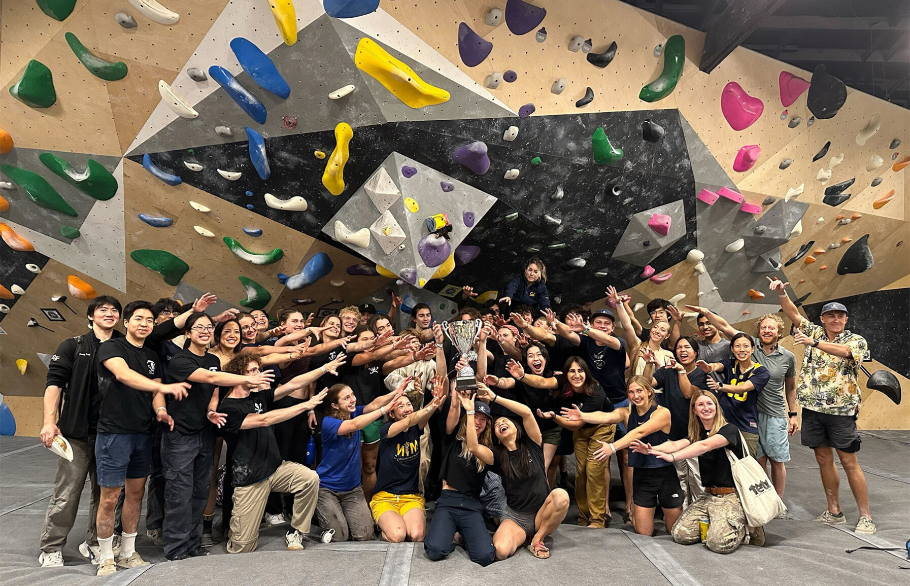 UC Berkeley and Stanford climbers face off in Benchmark’s ‘Big Boulder ...