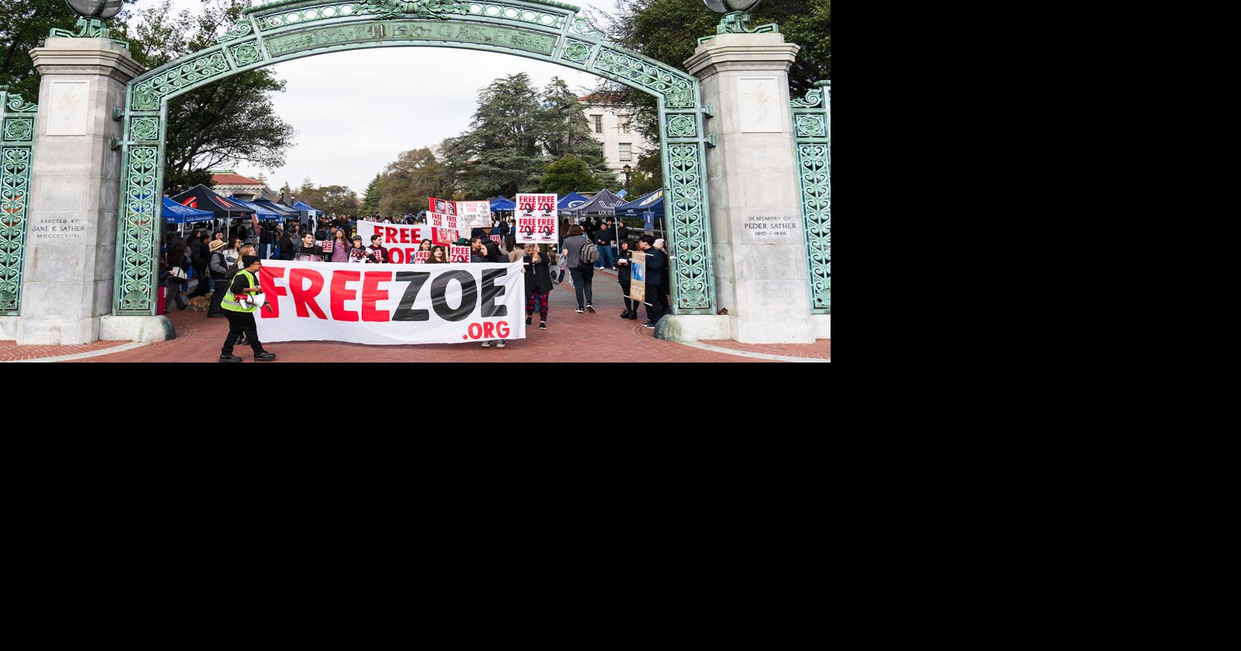 ‘Free Zoe Rally’ calls on Newsom to pardon animal rights activist ...