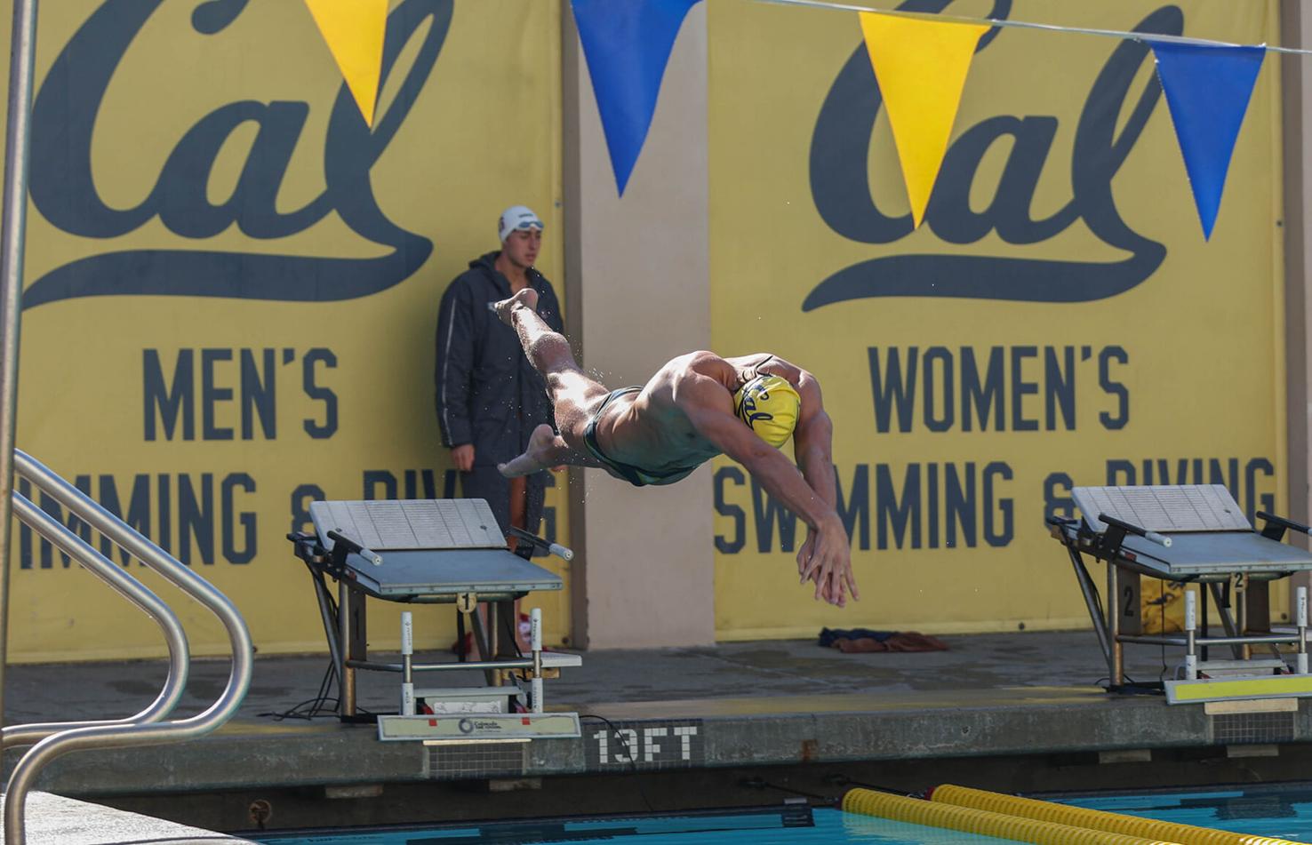 Cal’s Stadden and Alexy earn trifectas against Stanford | Swimming ...