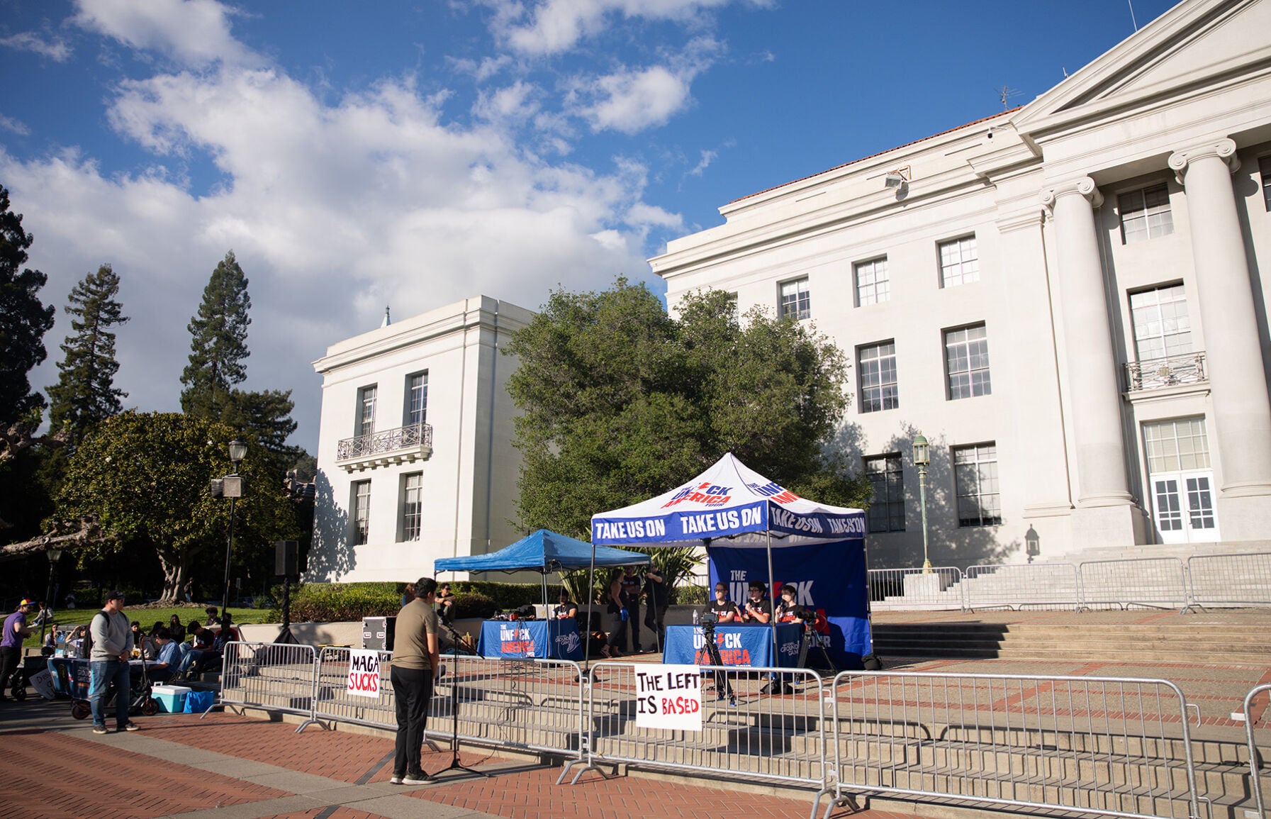 College debate booths are replacing real political discourse | The ...