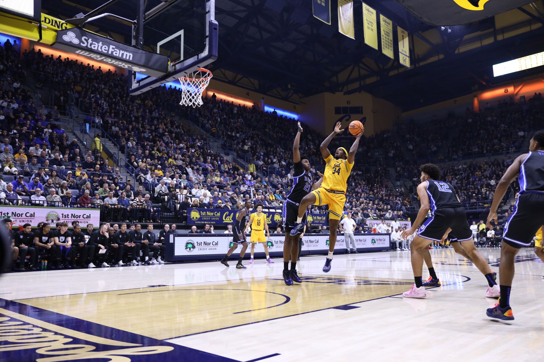 Cal falters in second half of upset bid against No. 6 Duke | Basketball ...