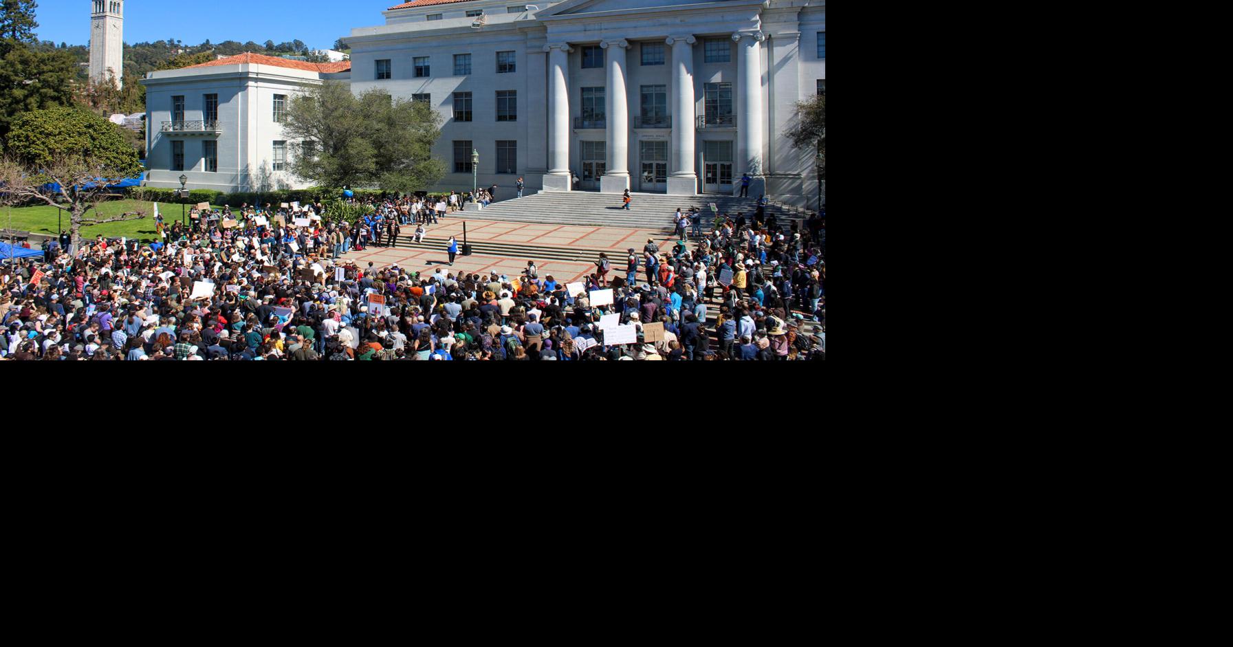 Hundreds march through campus, rally for science | Campus | dailycal.org