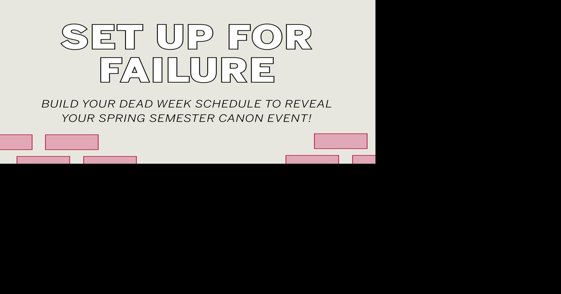 2025 Puzzles Issue Quiz: Build your dead week schedule to reveal your ...
