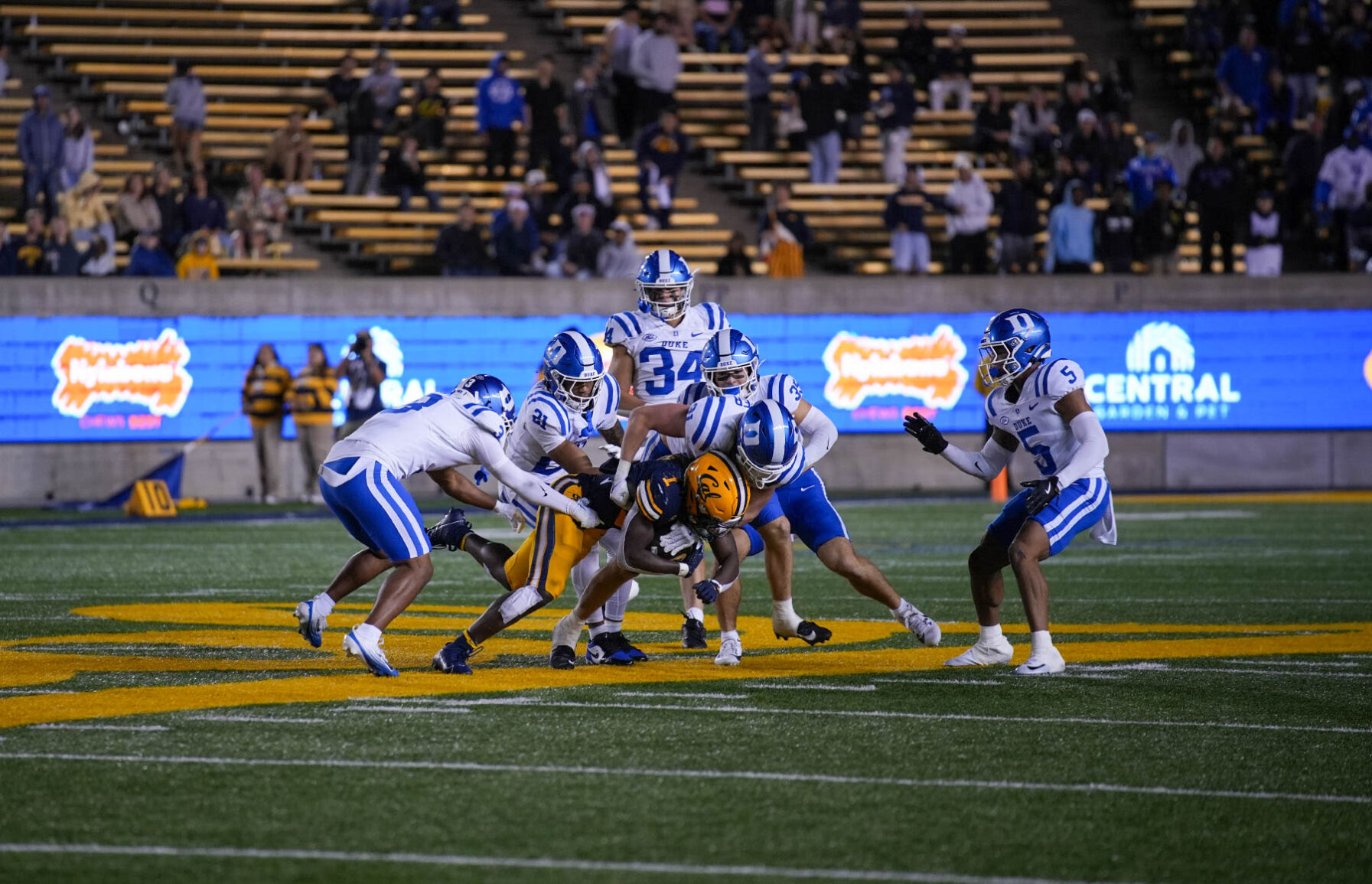 Bears fall under Blue Devils’ curse in 45-21 beatdown | Football ...