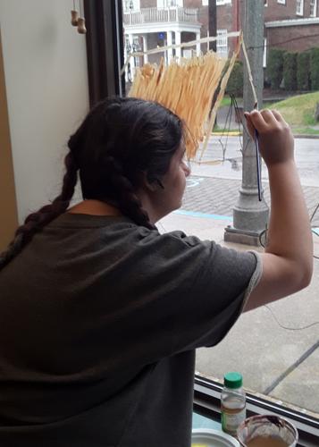 Southmoreland students' art brightens library | Multimedia ...