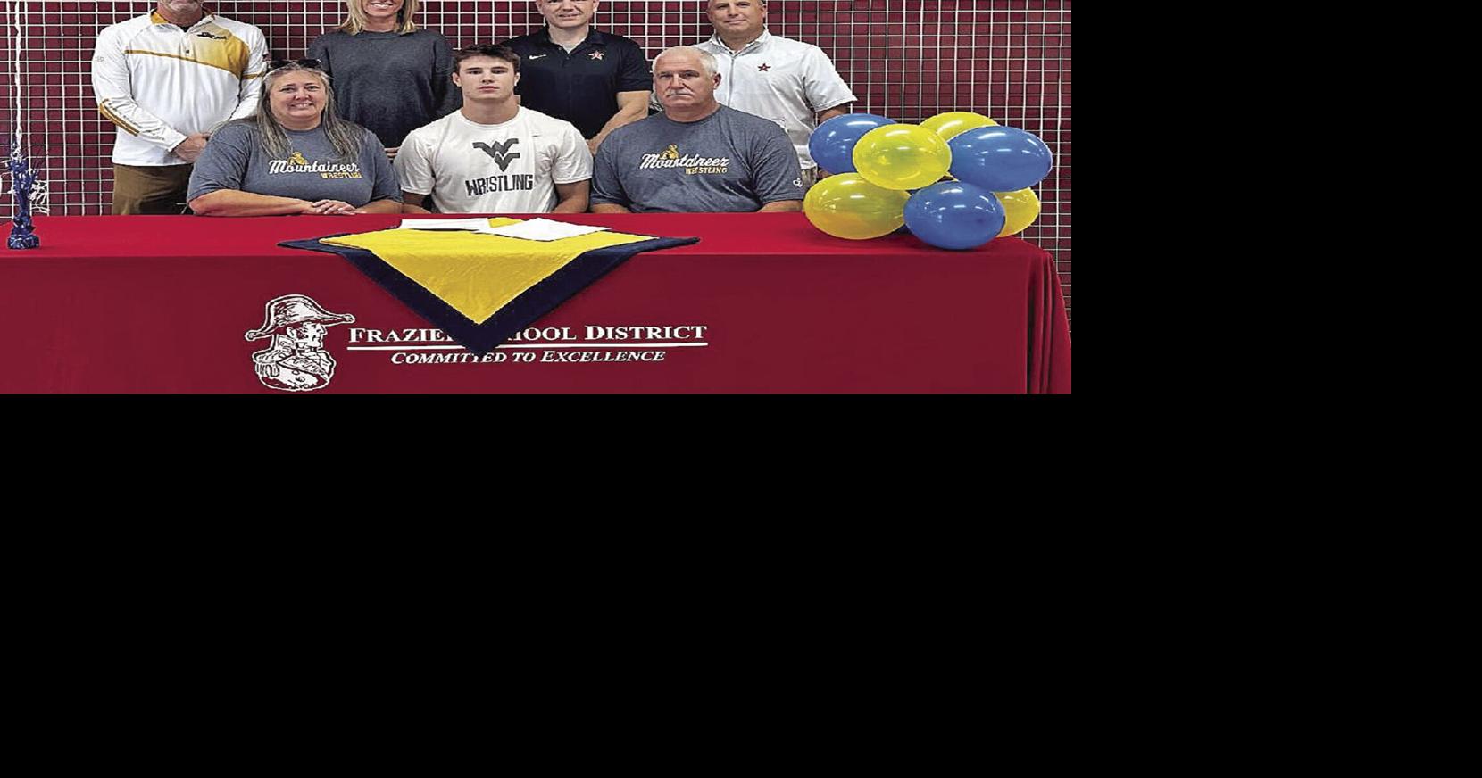 Lawrence signs NLI to wrestle at WVU | Sports | dailycourier.com
