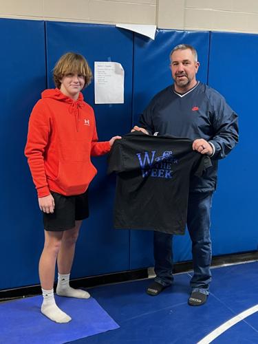 Parrill is junior high wrestler of the week | Sports | dailycourier.com