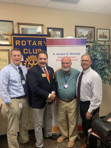 District governor visits local Rotary Clubs | News | dailycourier.com