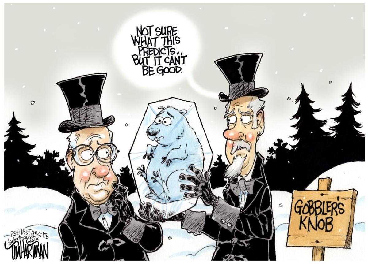 Groundhog cartoon | Opinion | dailycourier.com