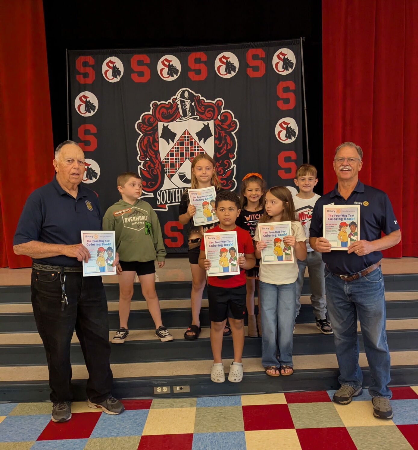 Scottdale Rotary hands out coloring books | Mt. Pleasant Journal ...
