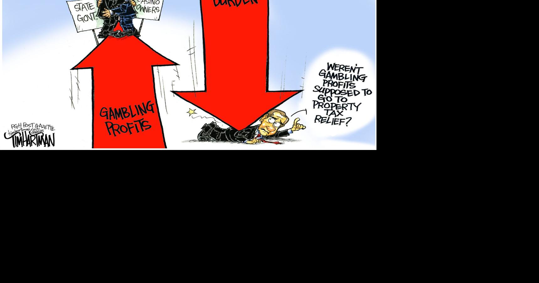 Who profits cartoon | Opinion | dailycourier.com