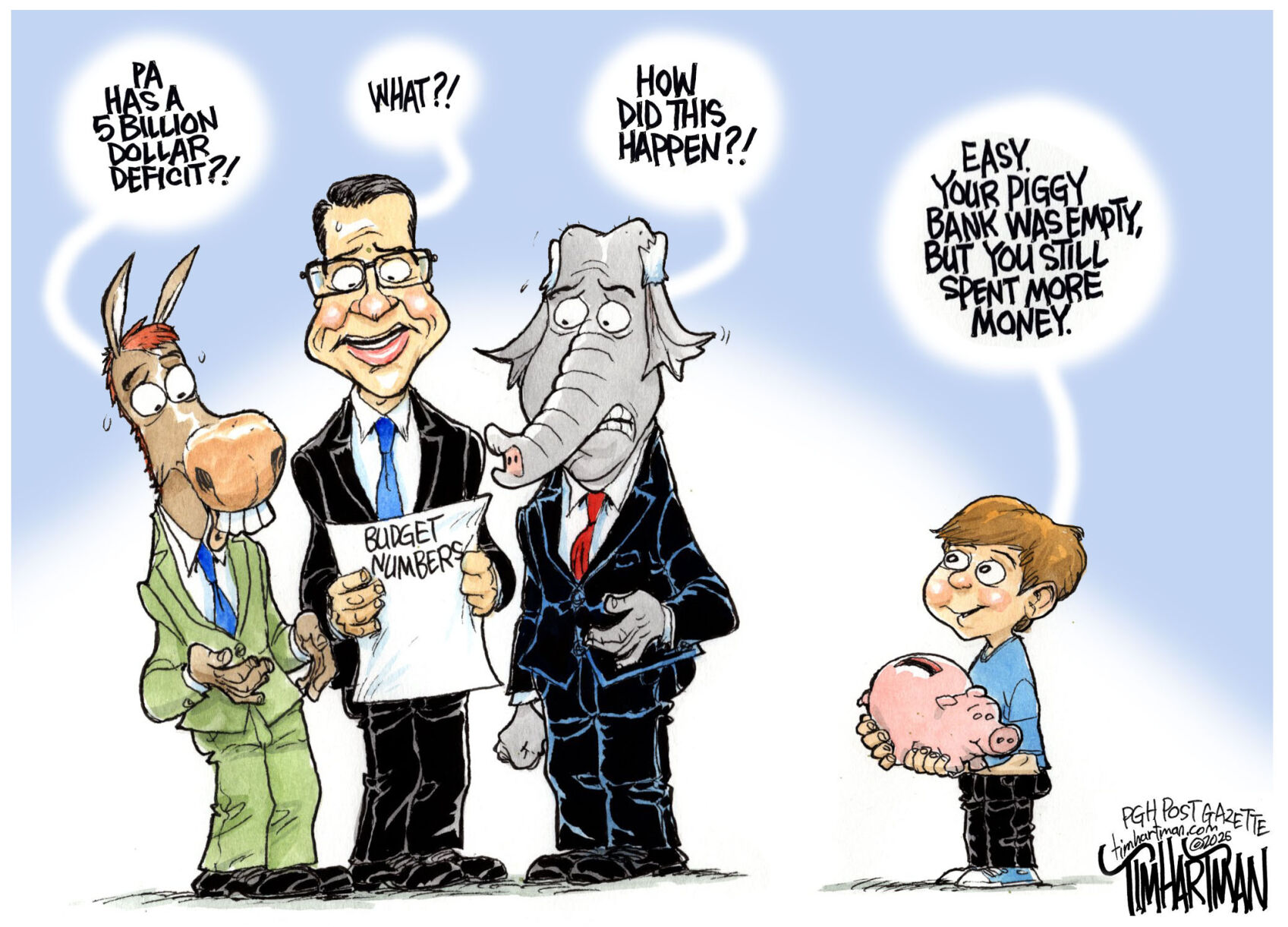 Deficit cartoon | Opinion | dailycourier.com