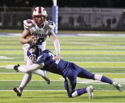 Mustangs run past Falcons 45-0 | Sports | dailycourier.com