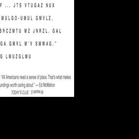 CELEBRITY CIPHER | Arts-and-entertainment | dailycourier.com