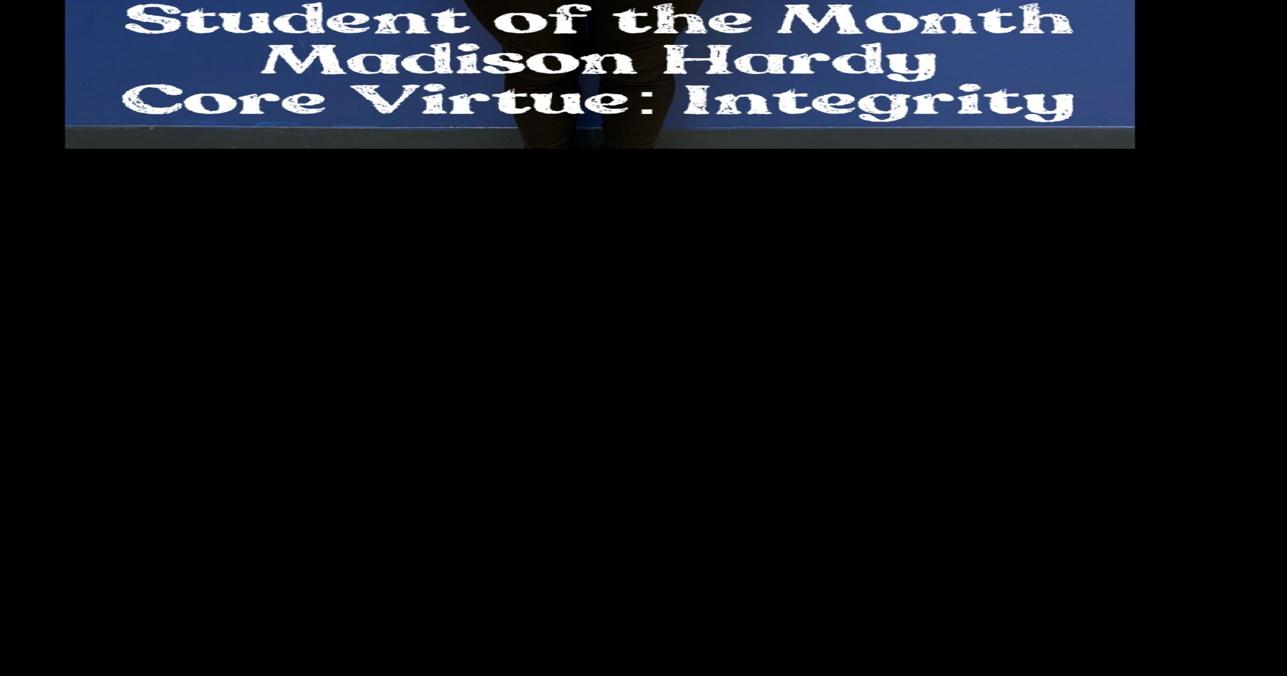 Middle school names students of the month | News | dailycourier.com