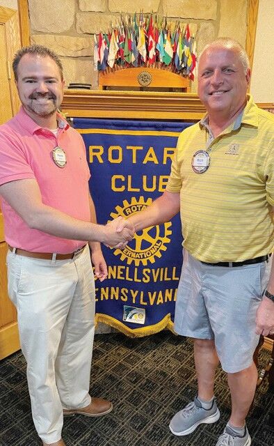 Connellsville Rotary president installed | News | dailycourier.com