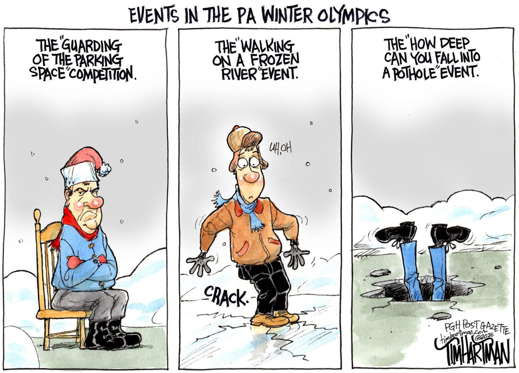 snow cartoon | Opinion | dailycourier.com