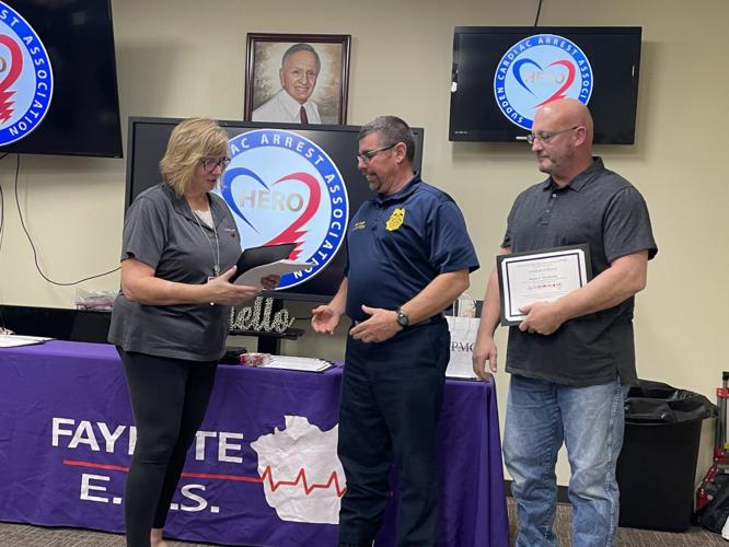 First responders, bystanders, honored to helping to save life of ...