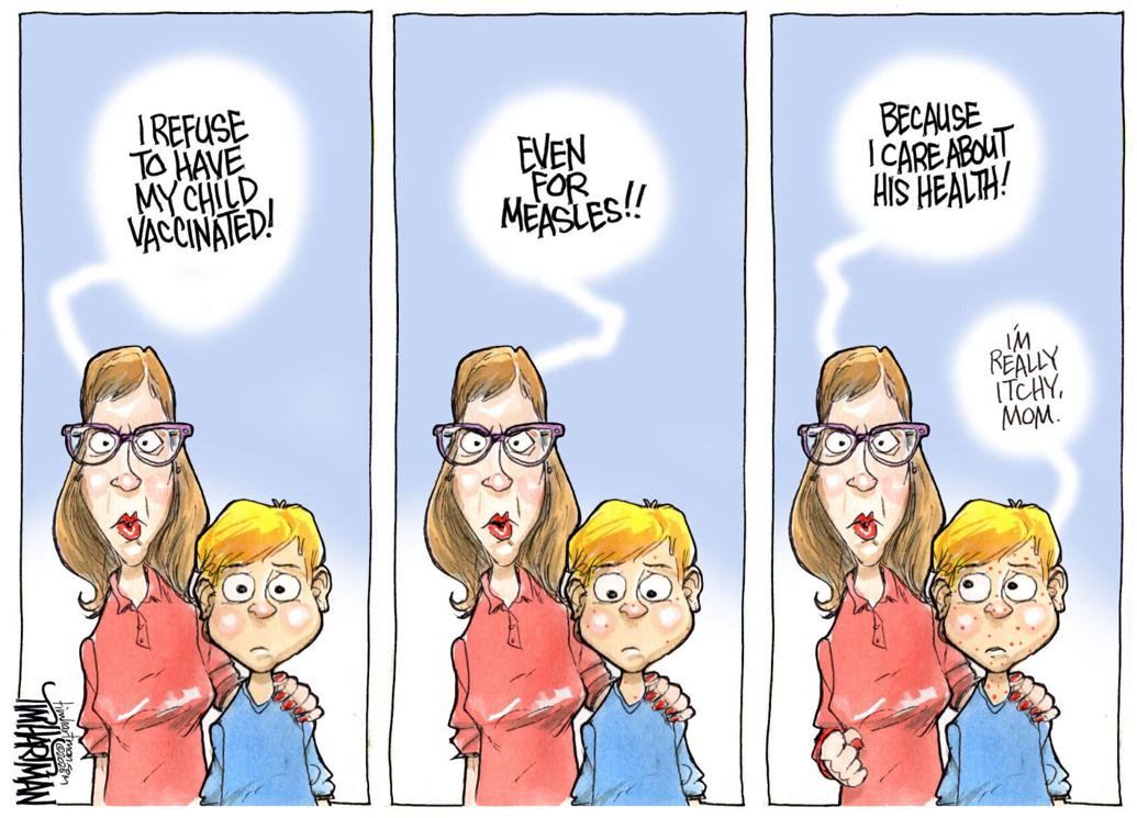 Measles cartoon | Opinion | dailycourier.com