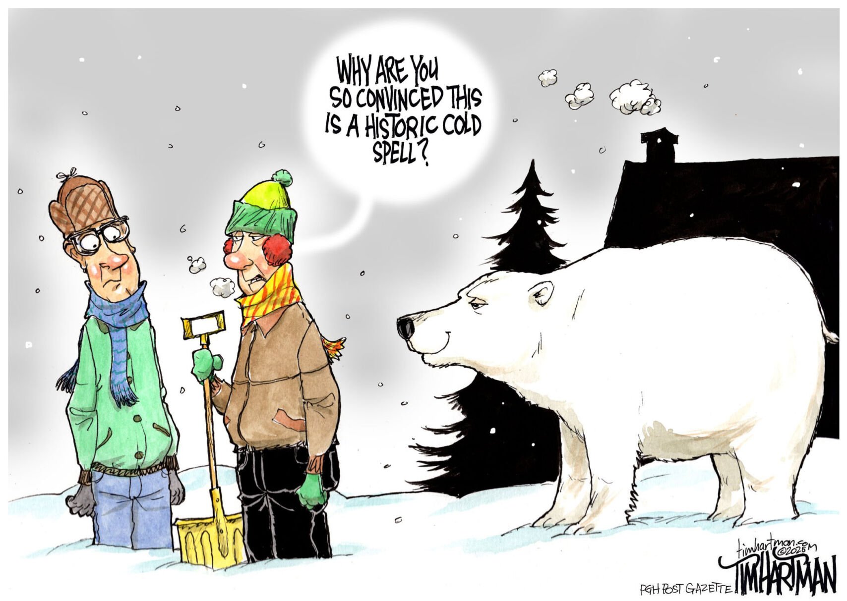 Cold cartoon | Opinion | dailycourier.com