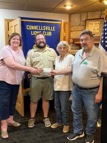 Lions make donation to Boy Scouts | News | dailycourier.com