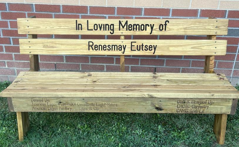 CACTC carpentry class completes bench in memory of Renesmay | News ...
