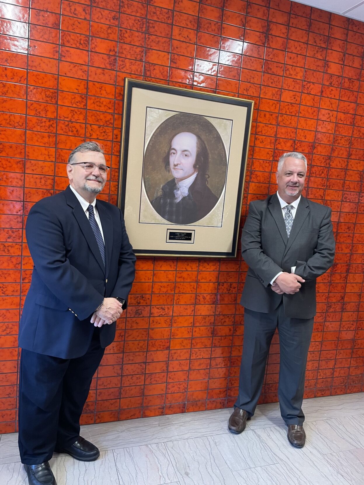 Albert Gallatin portrait unveiled | News | dailycourier.com