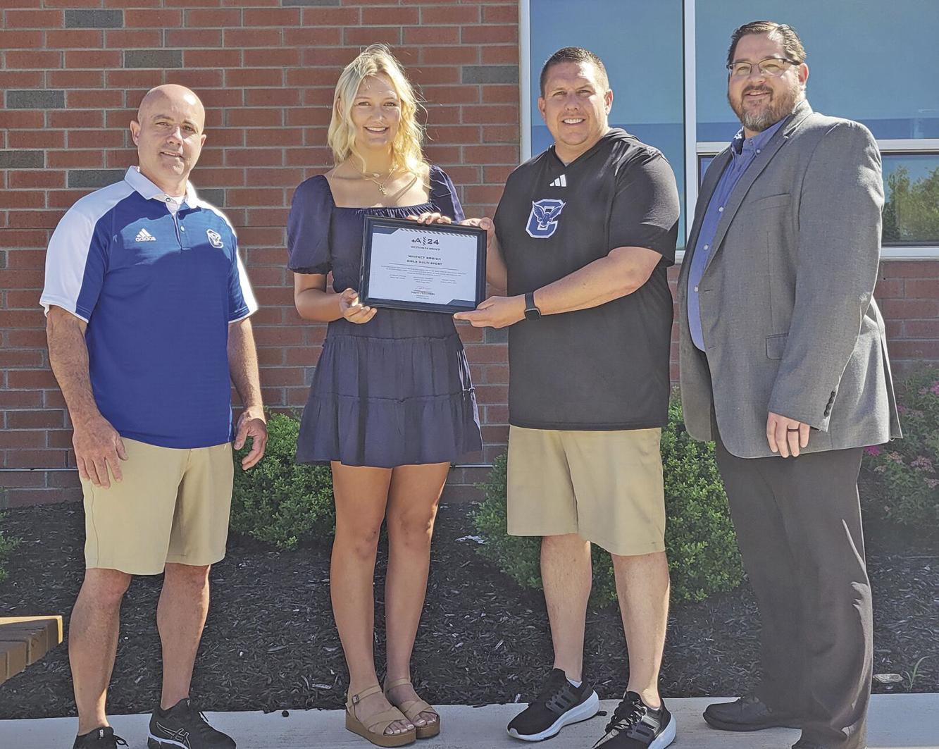 Bobish wins Positive Athlete Award | Sports | dailycourier.com