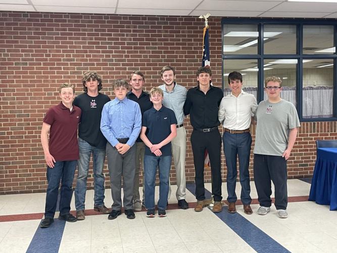 Mt. Pleasant swim team, coach recognized | Multimedia | dailycourier.com
