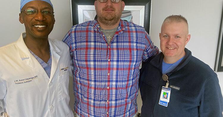 Former college athlete survives COVID, ECMO | News | dailycourier.com