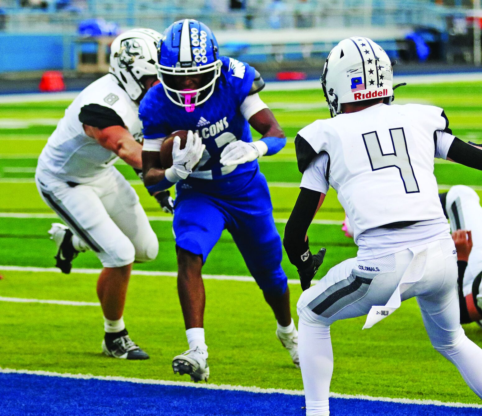 Colonials double up Falcons, 28-14 | High School Football ...