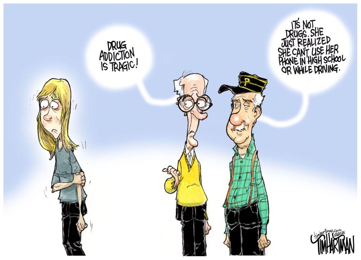 Phones cartoon | Opinion | dailycourier.com
