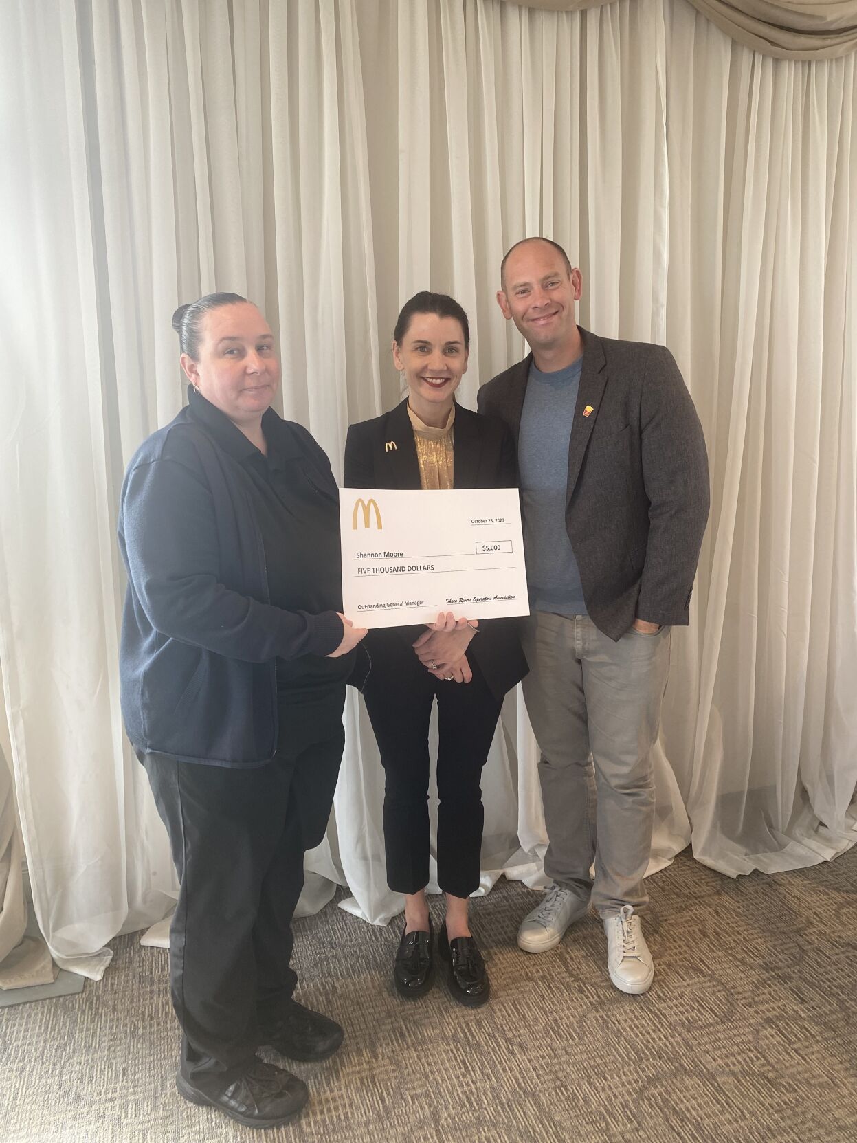 Donegal manager receives McDonald's award | News | dailycourier.com