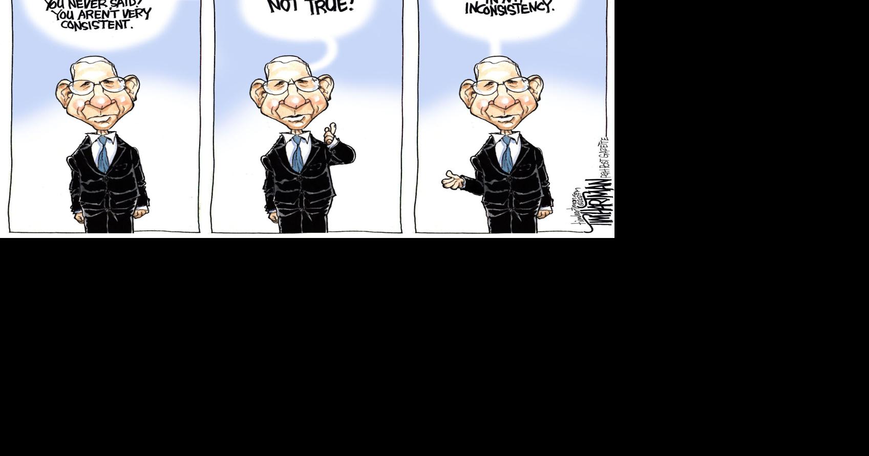 Inconsistent cartoon | Opinion | dailycourier.com