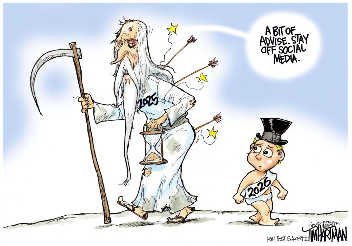 New Year's cartoon | Opinion | dailycourier.com