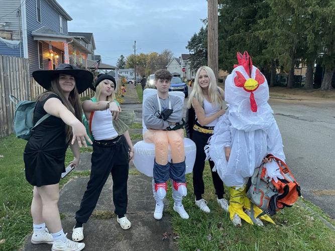 Ghosts, witches and dinosaurs take to Connellsville streets ...