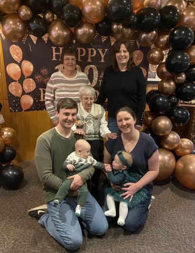 A Century of Grace: Garnet Overly Celebrates 100 Years Surrounded by ...