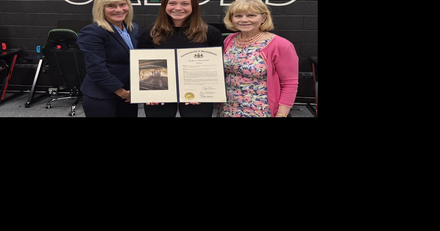 Emma Larkin honored | News | dailycourier.com