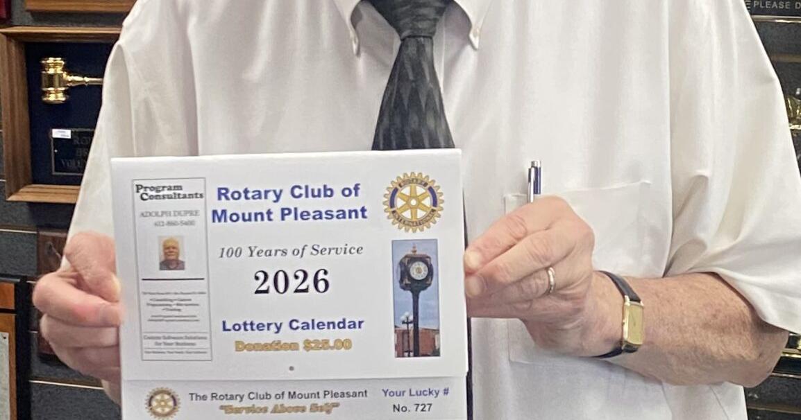Rotary calendars on sale | News | dailycourier.com