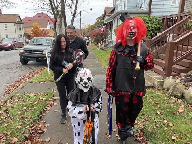 Ghosts, witches and dinosaurs take to Connellsville streets ...
