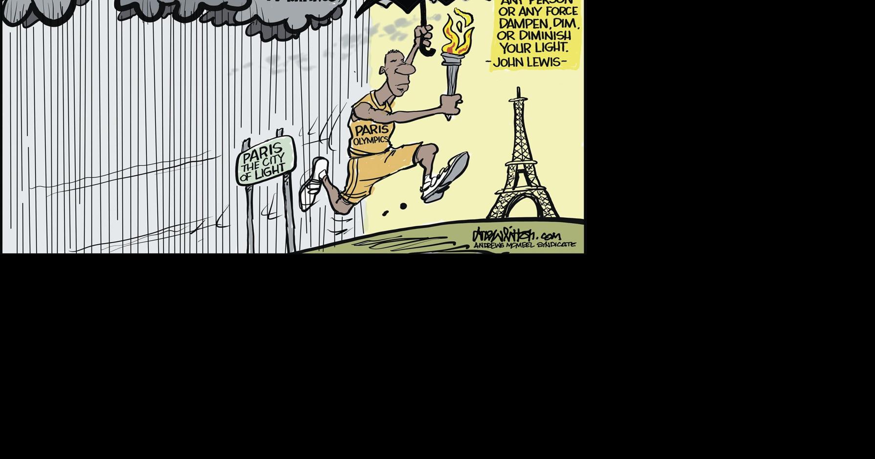 Olympics cartoon | | dailycourier.com