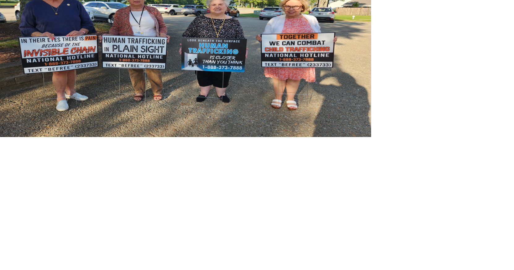Soroptimist of Fayette County Intensifies Human Trafficking Awareness ...