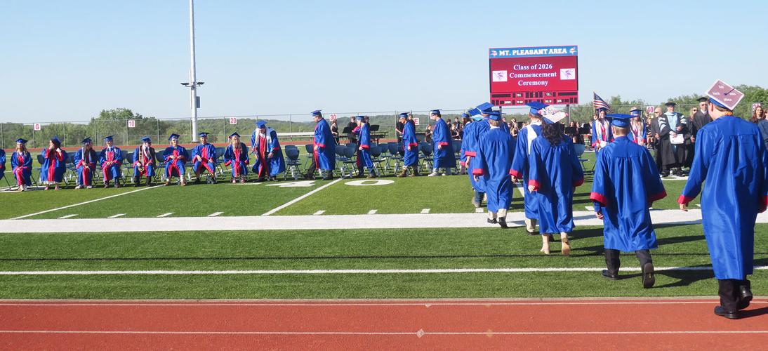 Mt. Pleasant holds commencement | | dailycourier.com