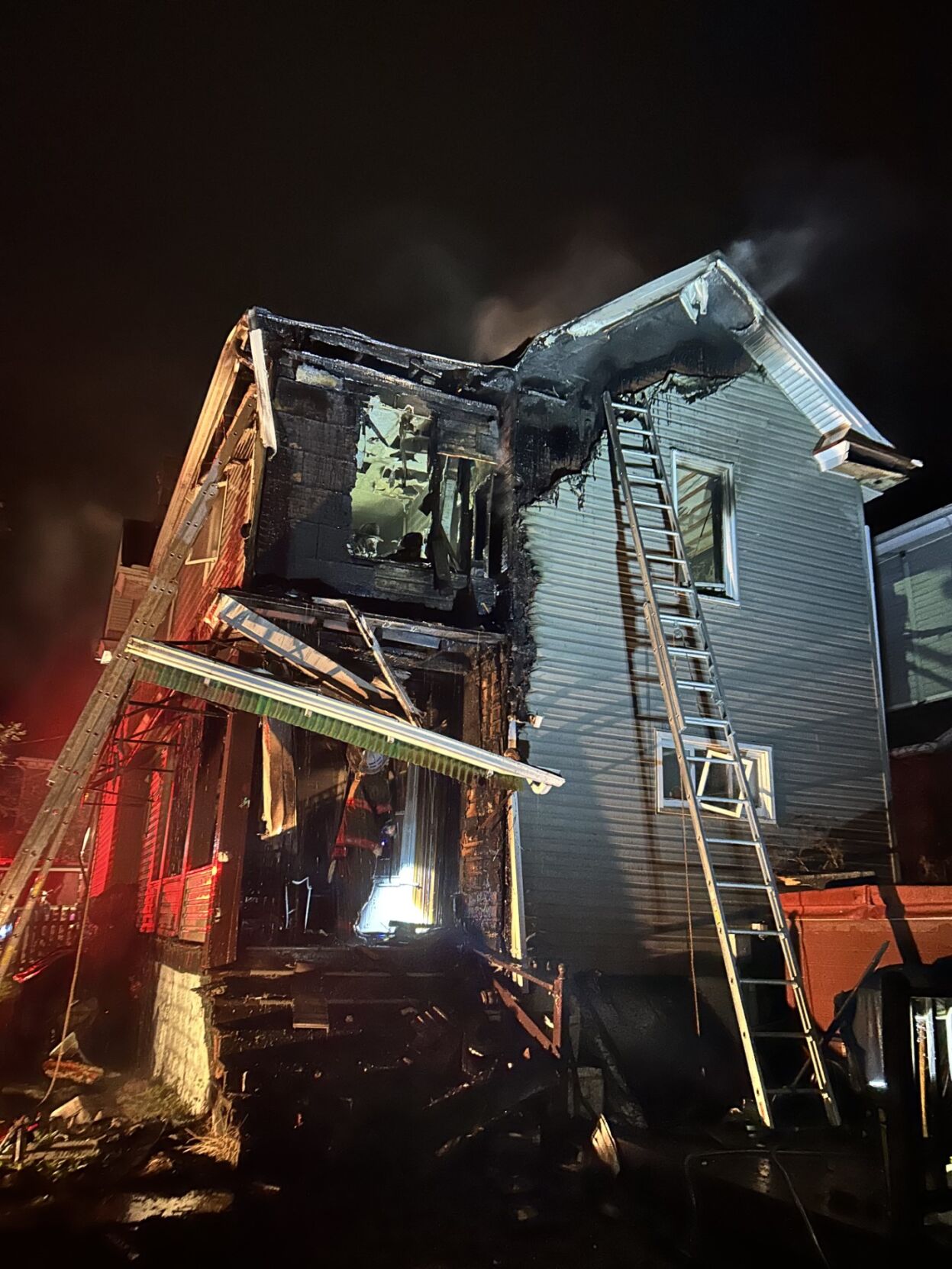 South Side home heavily damaged by fire | News | dailycourier.com