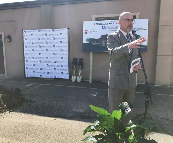 Officials gather at groundbreaking ceremony for new Centerville Clinic ...